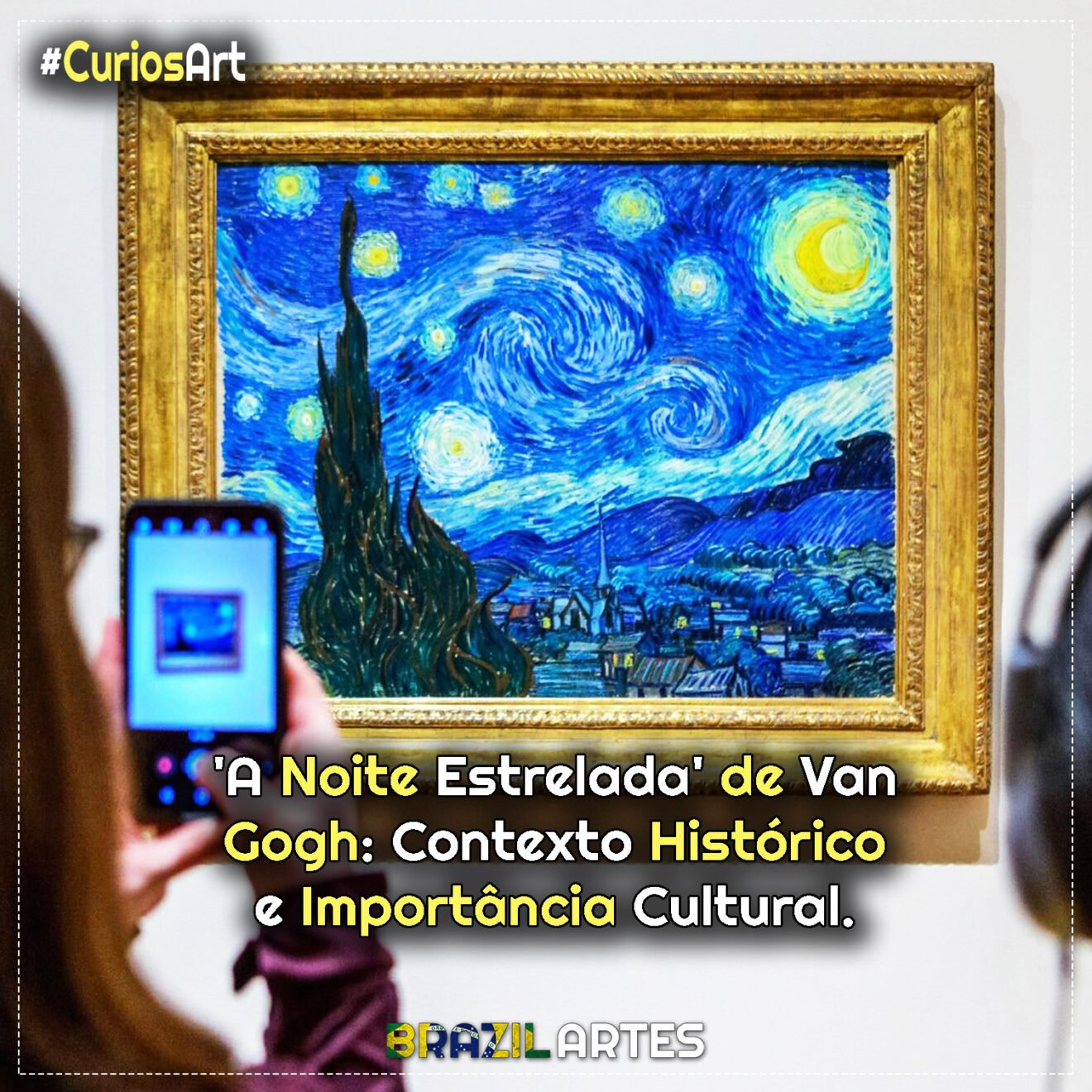 ‘A Noite Estrelada’ de Van Gogh: Contexto Histórico e Importância Cultural
