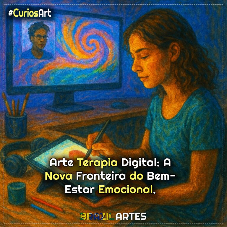 Arte Terapia Digital: A Nova Fronteira do Bem-Estar Emocional