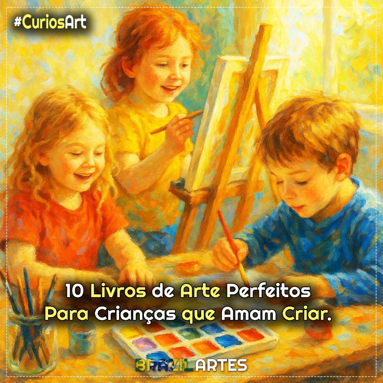 10 Livros de Arte Perfeitos Para Crianças que Amam Criar e Querem se ...