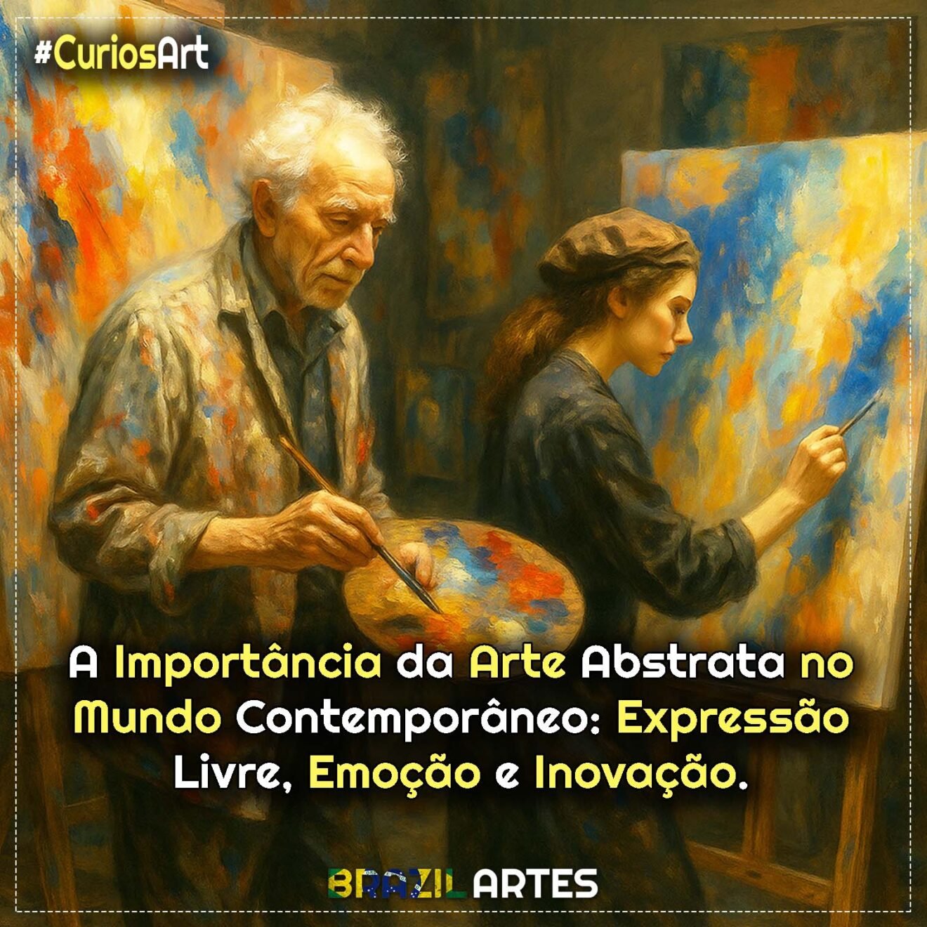 A Importância da Arte Abstrata no Mundo Contemporâneo: Expressão Livre ...