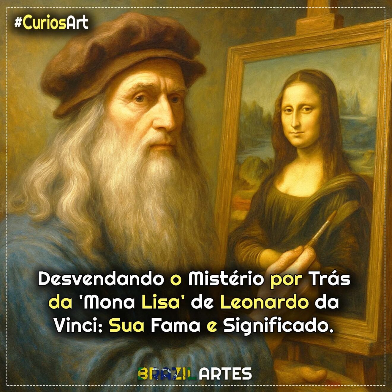 Desvendando o Mistério Por Trás da ‘Mona Lisa’ de Leonardo da Vinci ...
